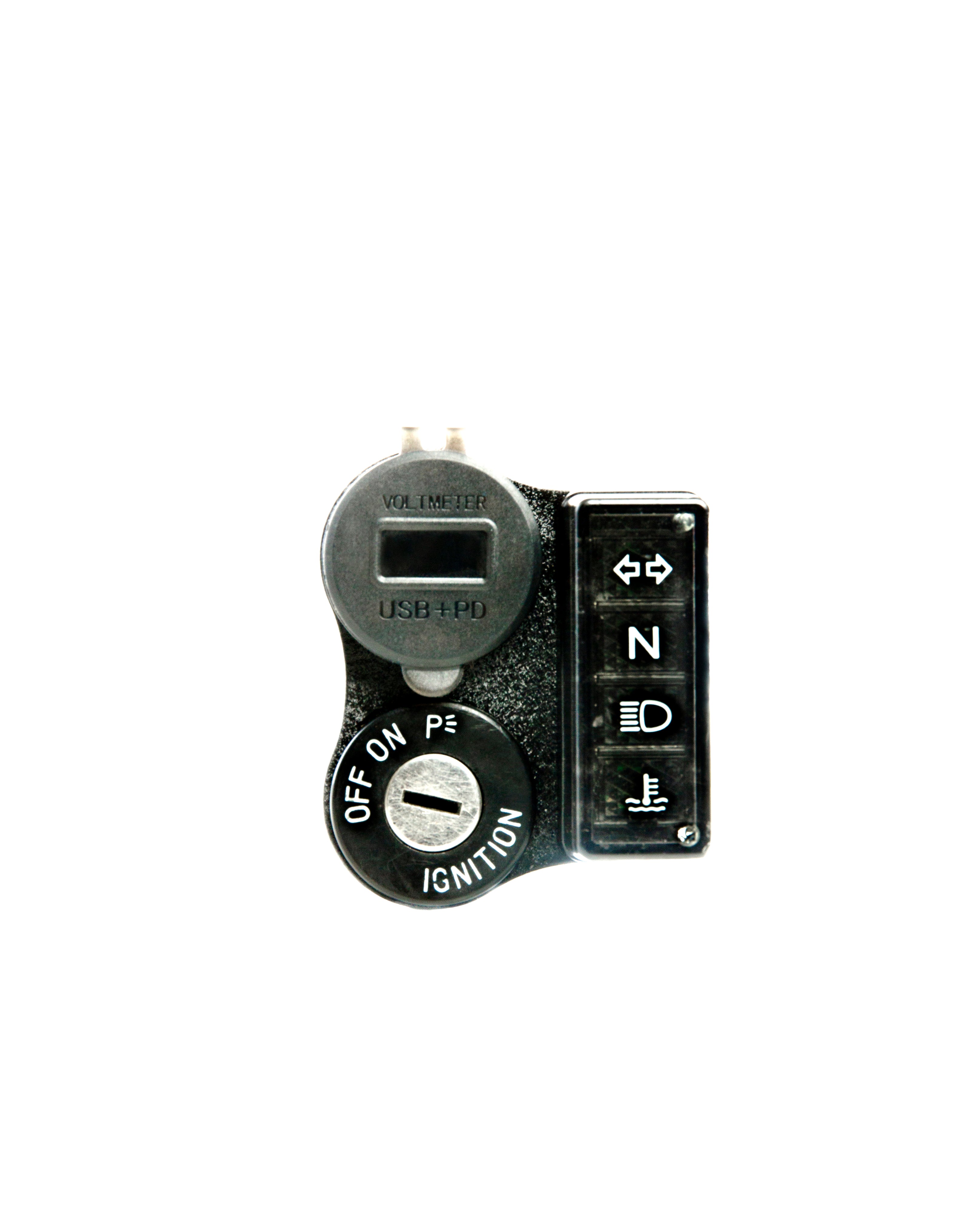 DRZ400 Ignition Mount with USB Charging Ports & Voltage Gauge ...